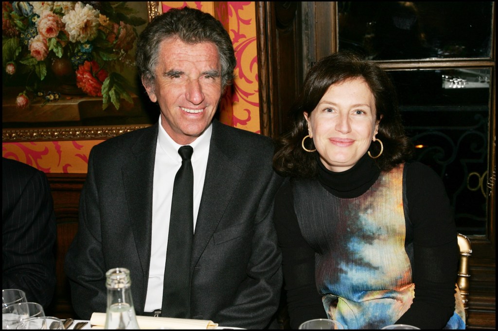 Former French culture minister Jack Lang and his daughter Caroline Lang ...