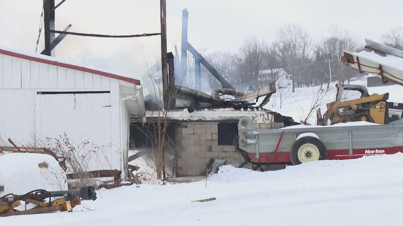 Barn at Ross Farm in Washington County destroyed in late-night fire