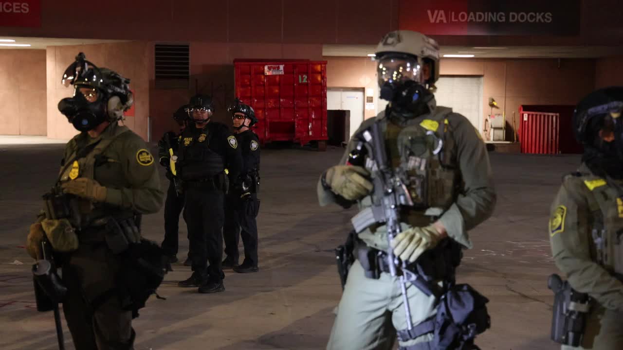 The battle of LA: ICE, LAPD vs protesters