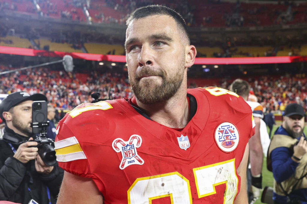 He's got Drake Maye: Travis Kelce fired up for AJ Brown after ...