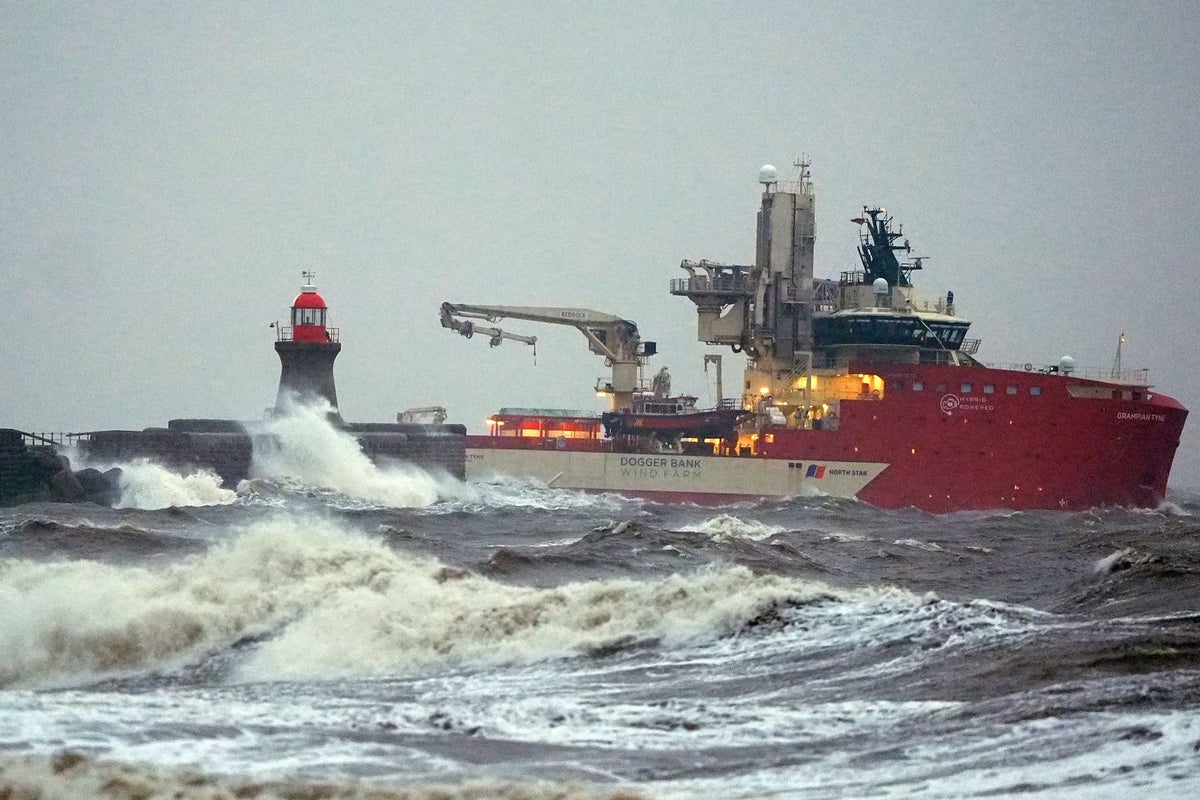 Storms Goretti, Ingrid and Chandra see UK break records for wind power