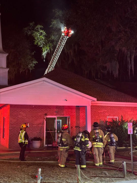 Multiple stations responding to structure fire in Port Royal