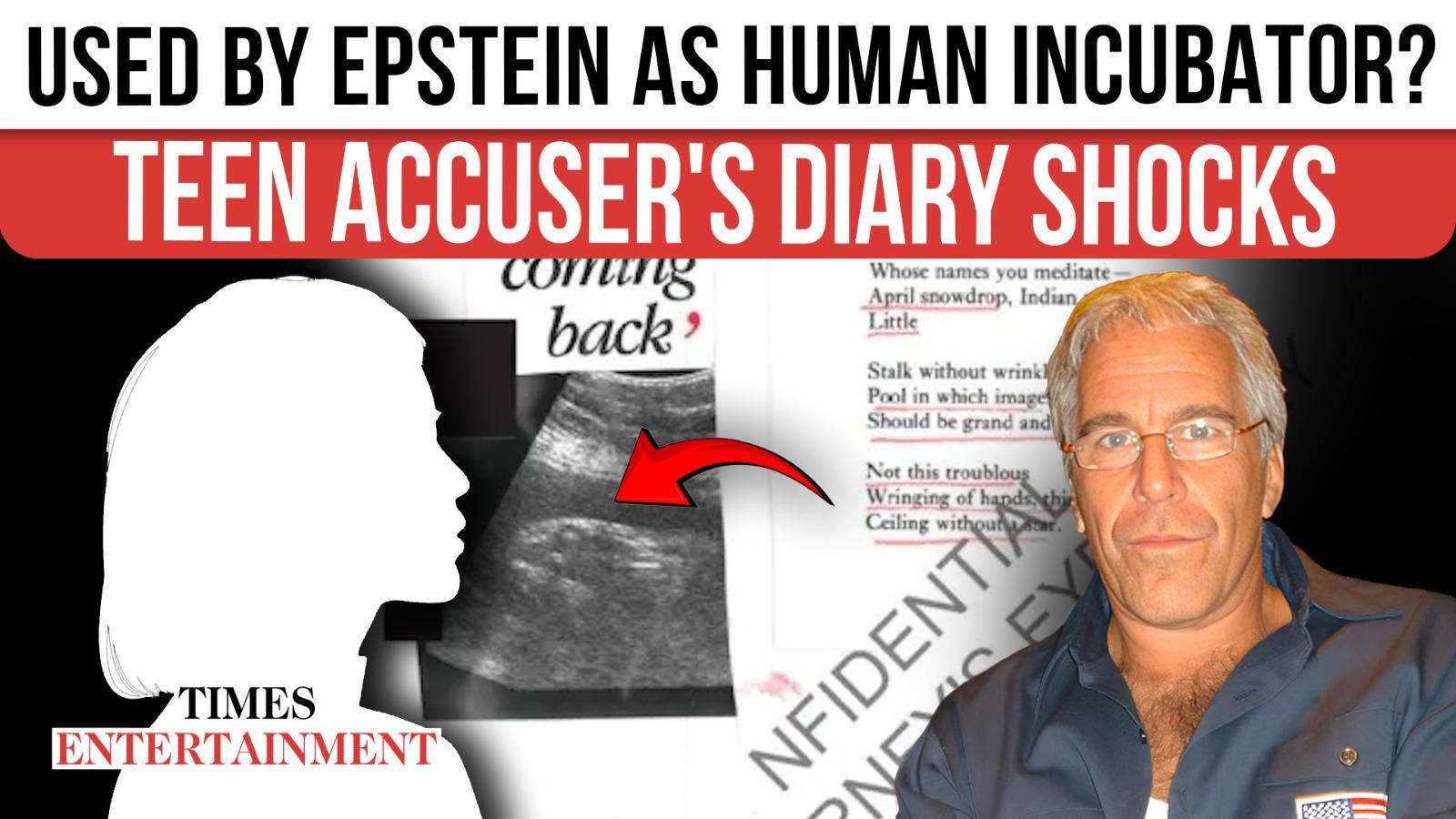 Epstein bombshell: Teen accuser’s diary claims she was used as a human ...