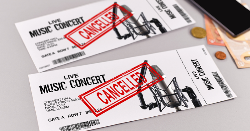 Couple invites friend to a concert, only for her to back out last ...