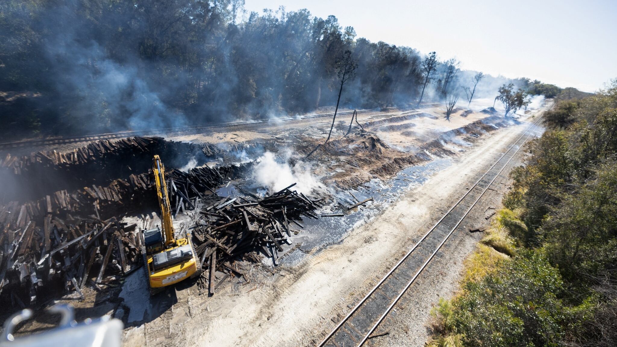 State officials provide updates on cleanup after fire at Dunnellon ...