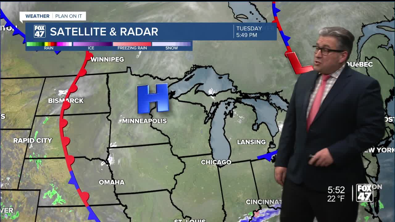 Fox 47 evening forecast - 2/3/2026