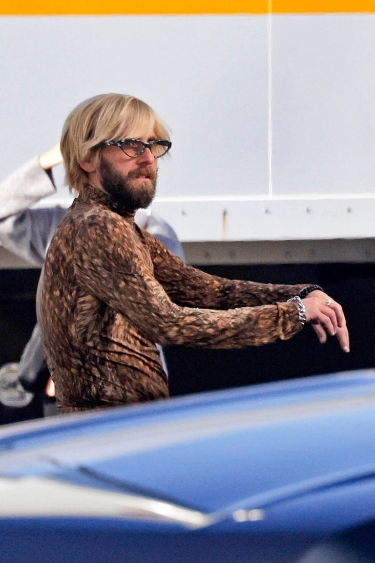 Bald Jonah Hill is unrecognizable as he shows off beard and slim figure ...