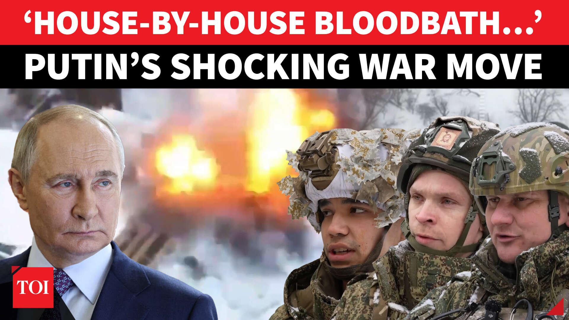 Putin’s poncho trick: Russian army uses blizzard to blind Ukraine's ...