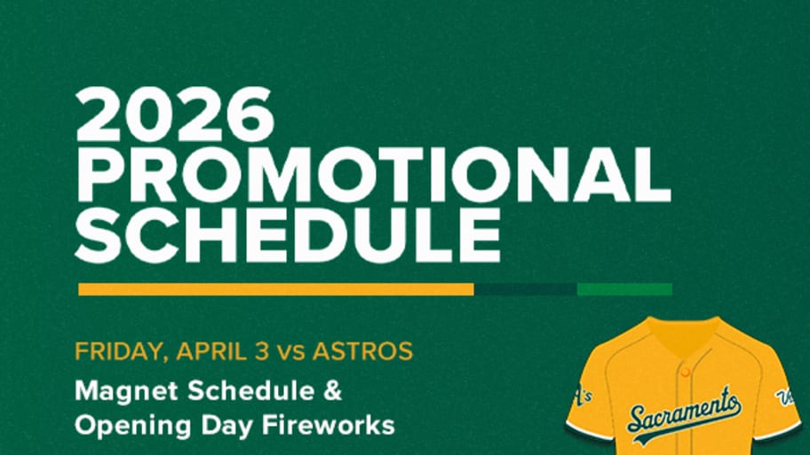 A's promotional schedule for 2026 includes seven bobblehead days