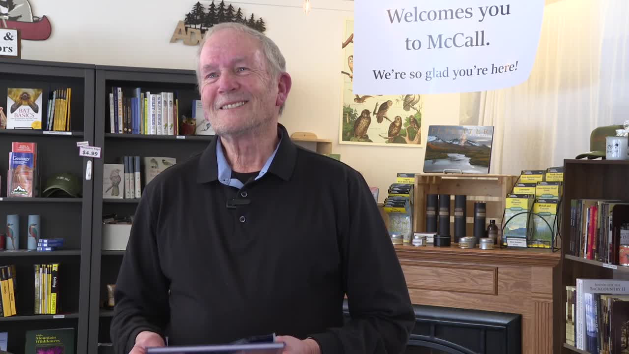 Idaho author Craig Vroom reads his poem "Where in the world is Sharlie?"