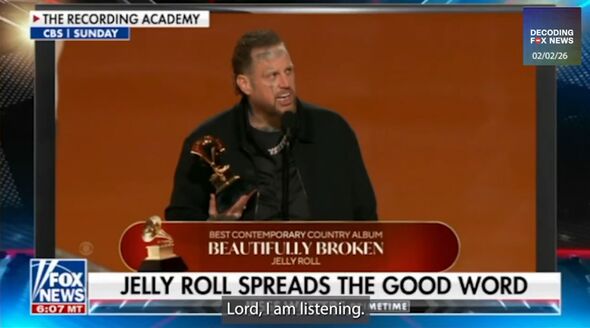 Real reaction to Jelly Roll's 'MAGA speech' at Grammys revealed after ...