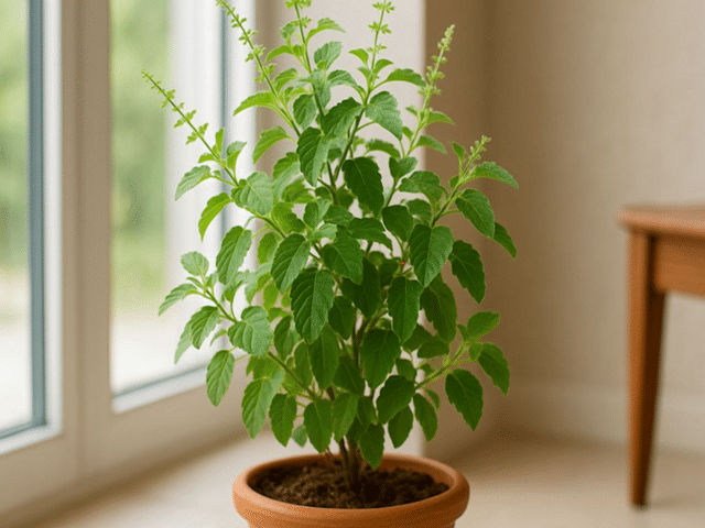 Tulsi plant: A tulsi plant placed in the wrong direction can lead to ...