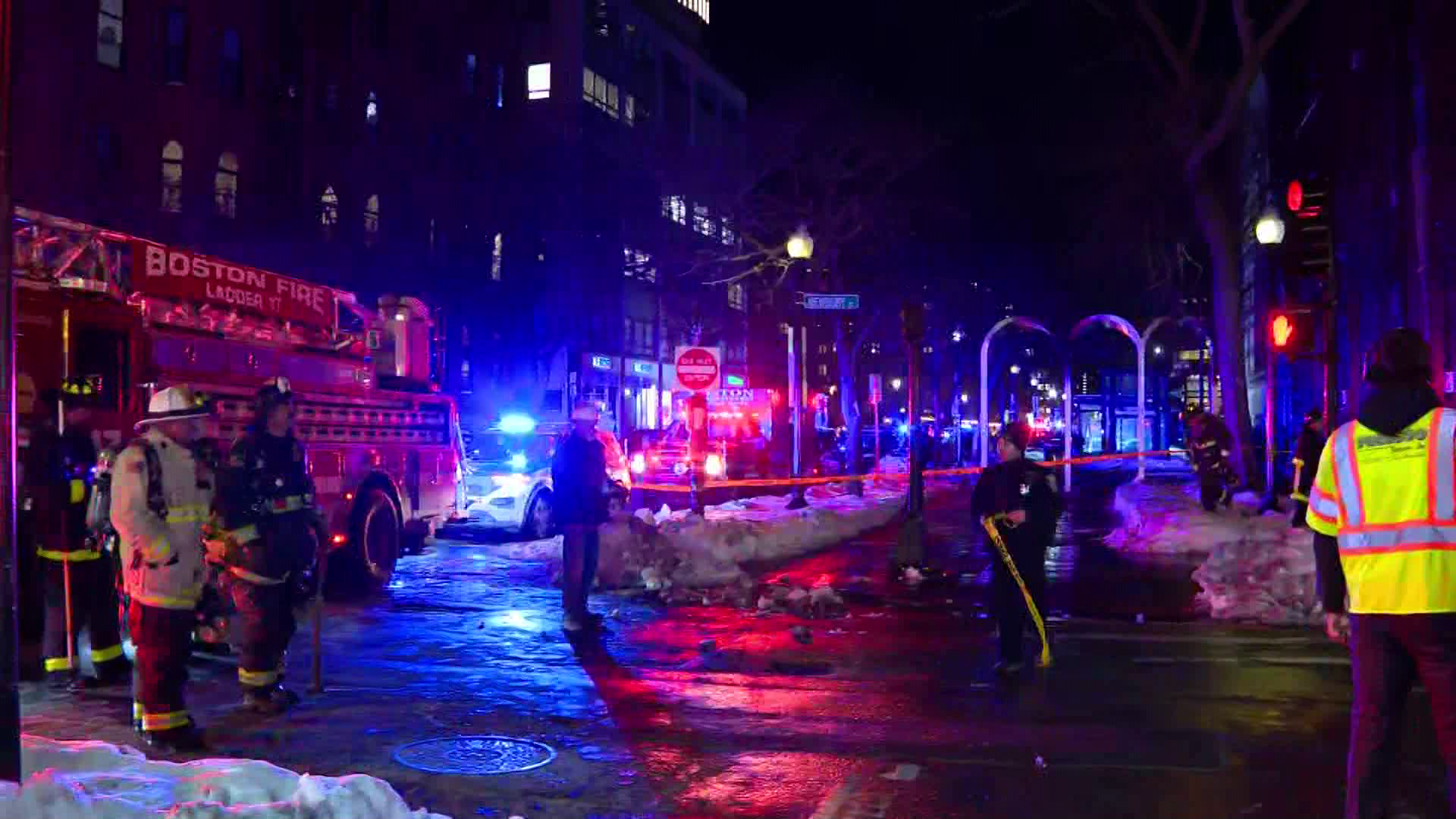 Manhole fires spark evacuations in Boston