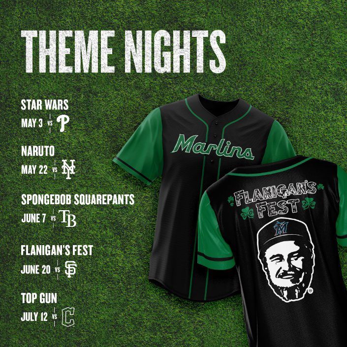 Miami Marlins announce starting fan giveaways and theme nights for ...