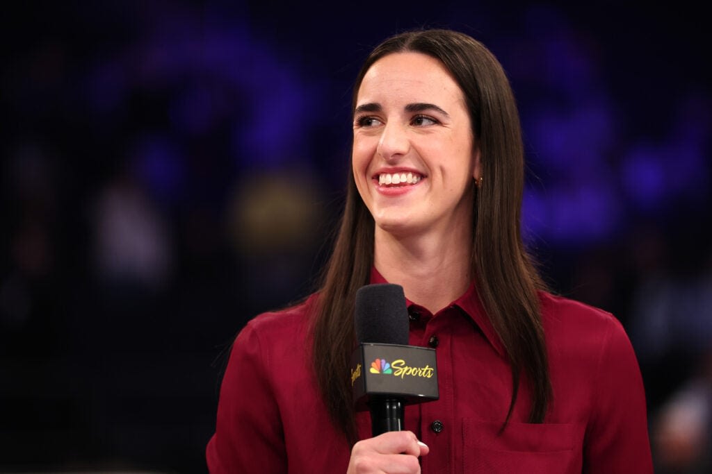 Drake Maye names Serena Williams and Caitlin Clark when asked ...