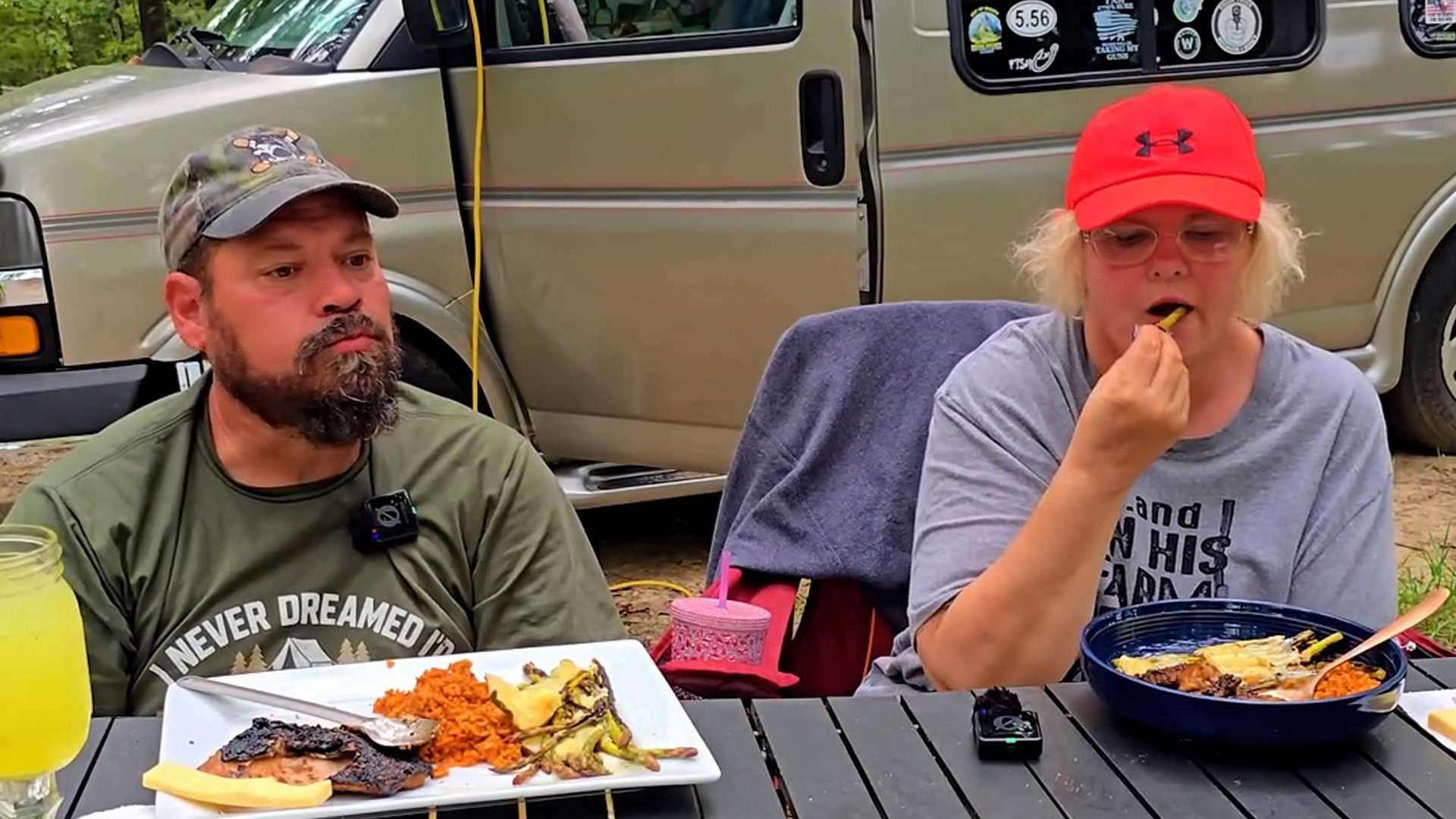 River fishing, campfire grilling & good vibes