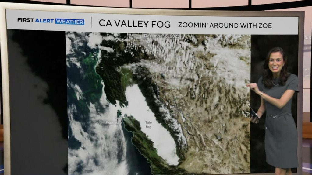California Central Valley fog, poor Bay Area air quality explained