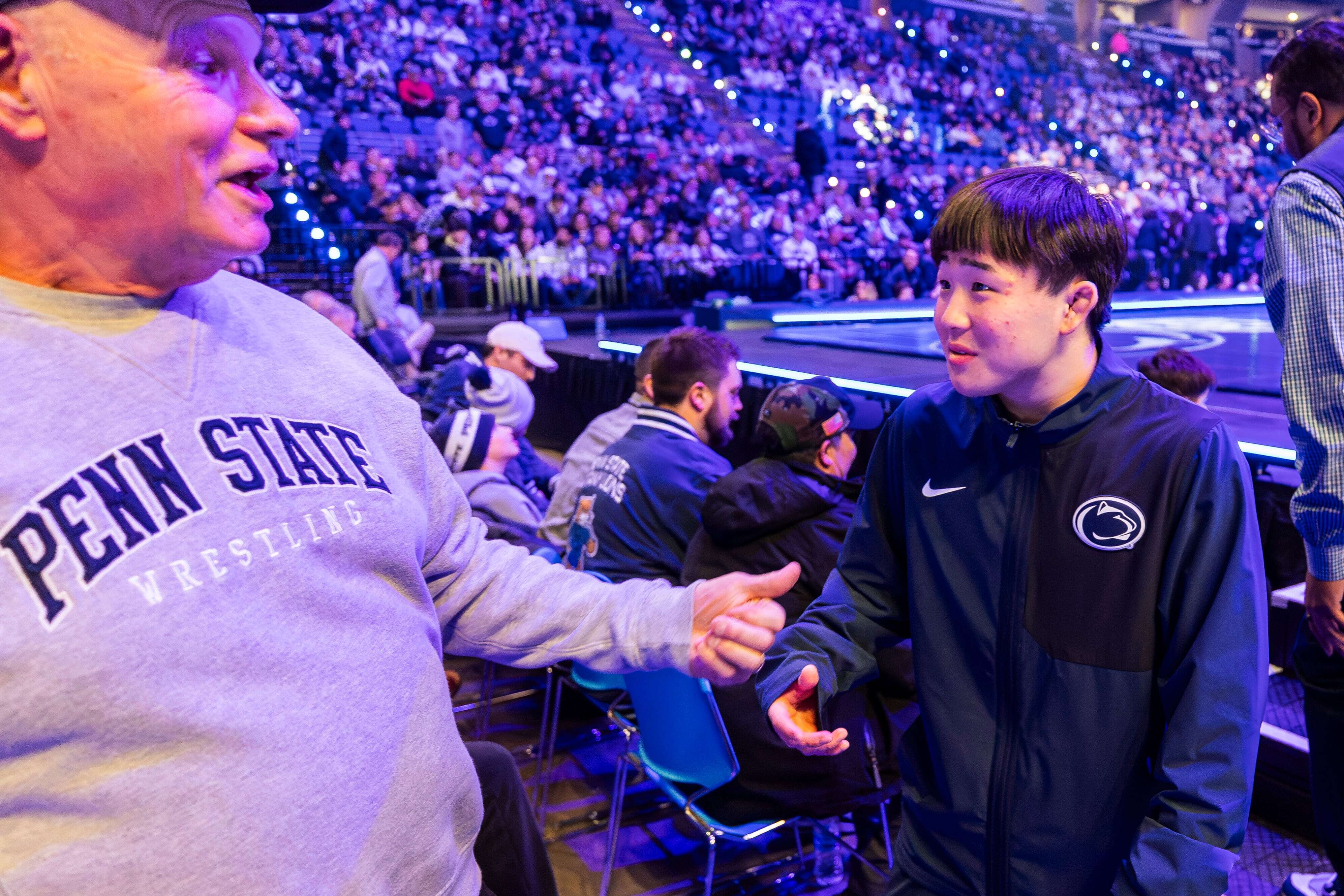 Powerhouse Penn State dusts No. 5 Nebraska 26-12, winning seven bouts ...