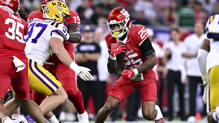 Houston Cougars post-transfer portal 2026 depth chart review: Running backs