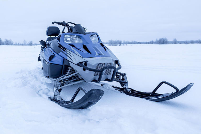 16-year-old boy dies after snowmobile veers off trail and crashes into ...