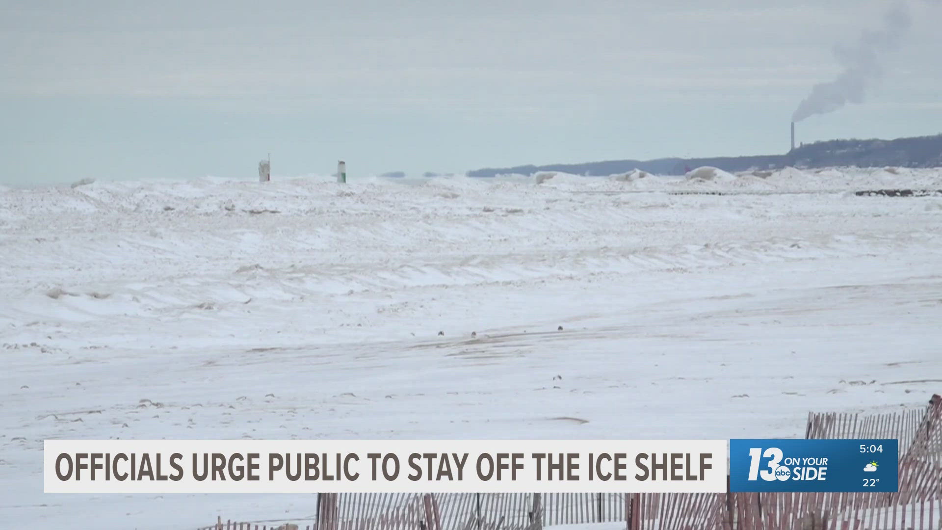 This is why you should stay off Lake Michigan's ice shelf