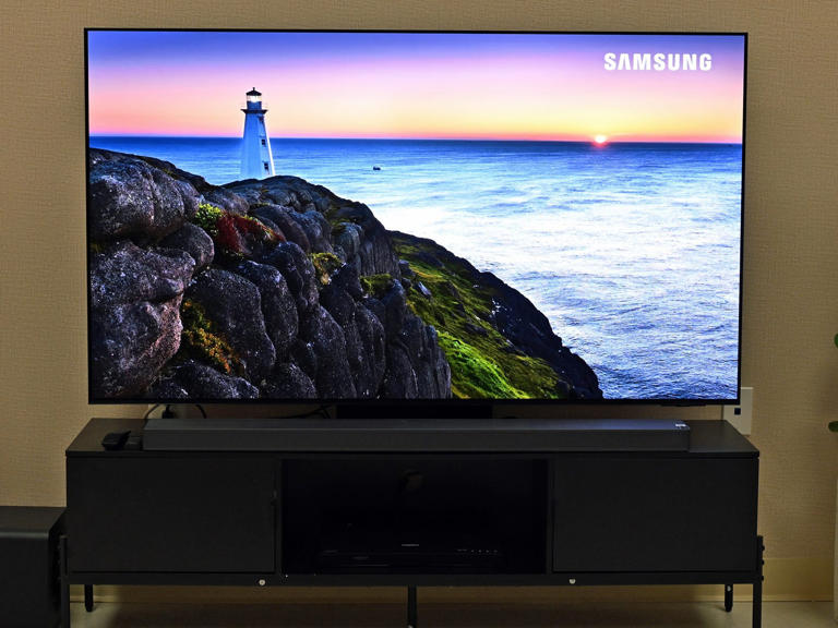 We put Samsung's S95F TV to the test. Its anti-glare screen and wide ...