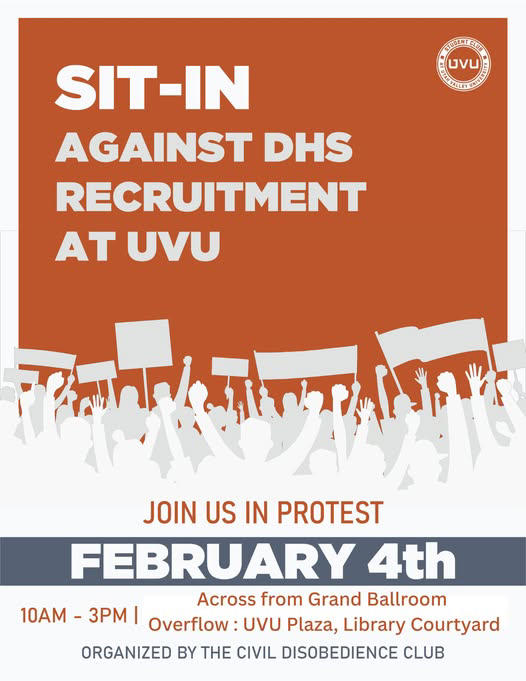 Customs and Border Protection to attend UVU job fair, ICE not registered