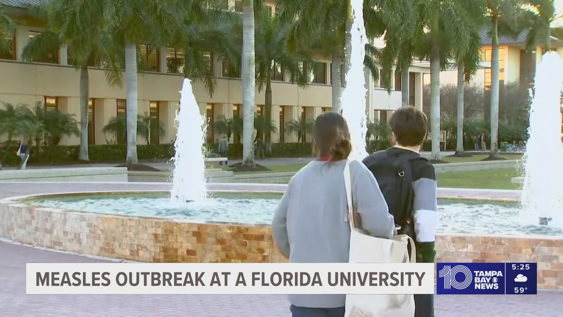 Florida health officials report measles outbreak at university