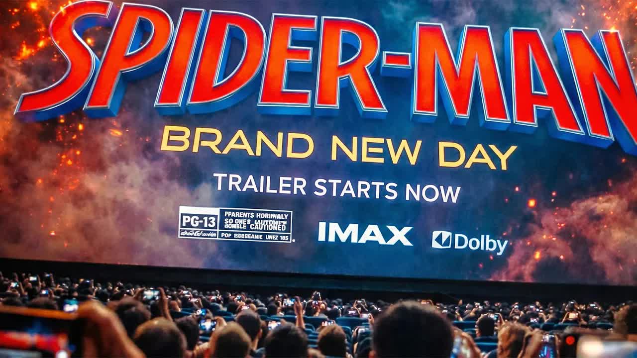 Spider-Man brand new day official trailer (2026) release date