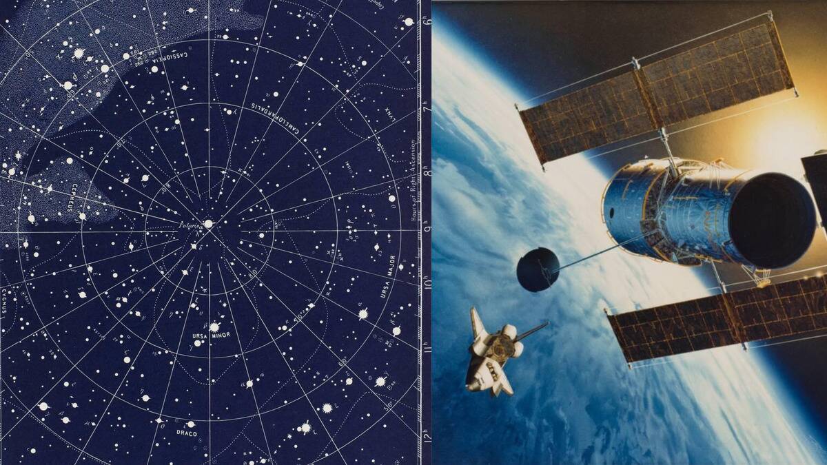 Early charts of the stars and constellations