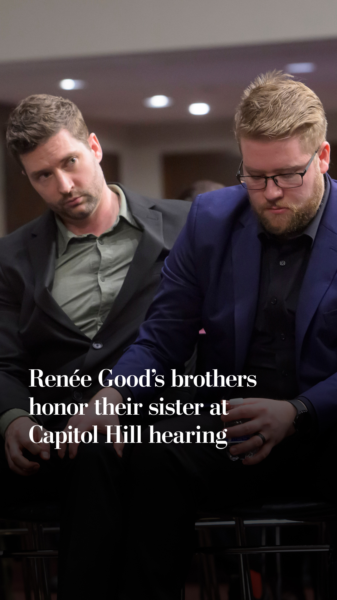 Renée Good’s brothers honor their sister on Capitol Hill