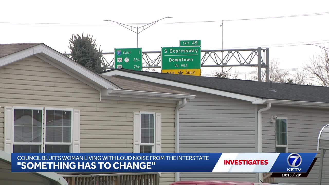 'Something has to change': Council Bluffs woman living with loud noise ...