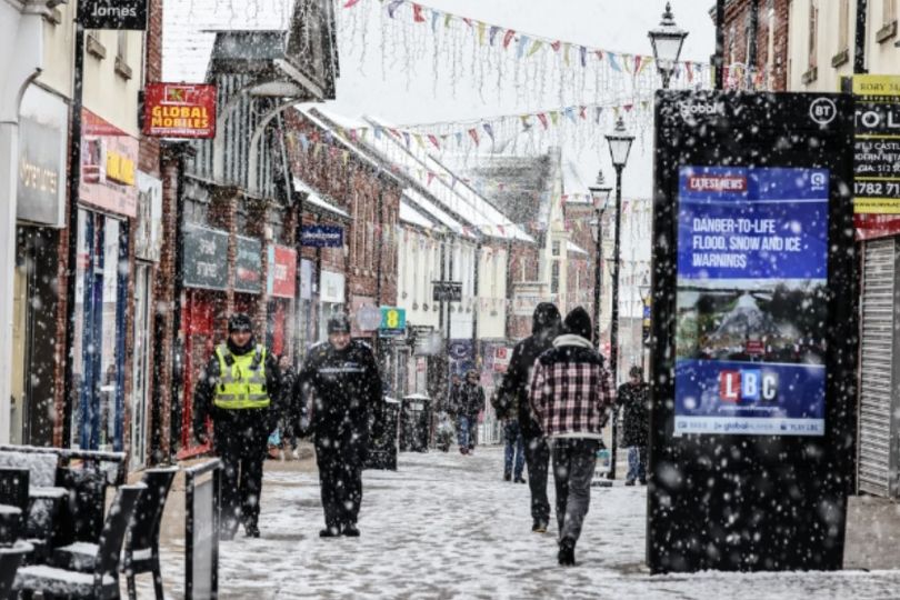 All the Midlands areas facing 35cm of snow with date of arrival announced