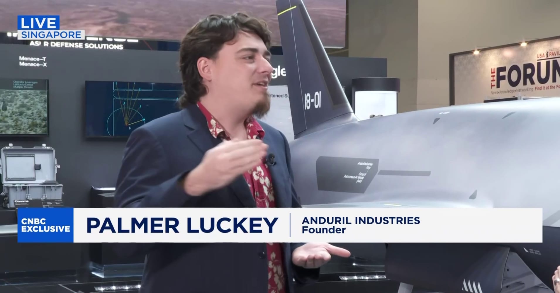 Anduril Industries' founder Palmer Luckey says US military budgets ...