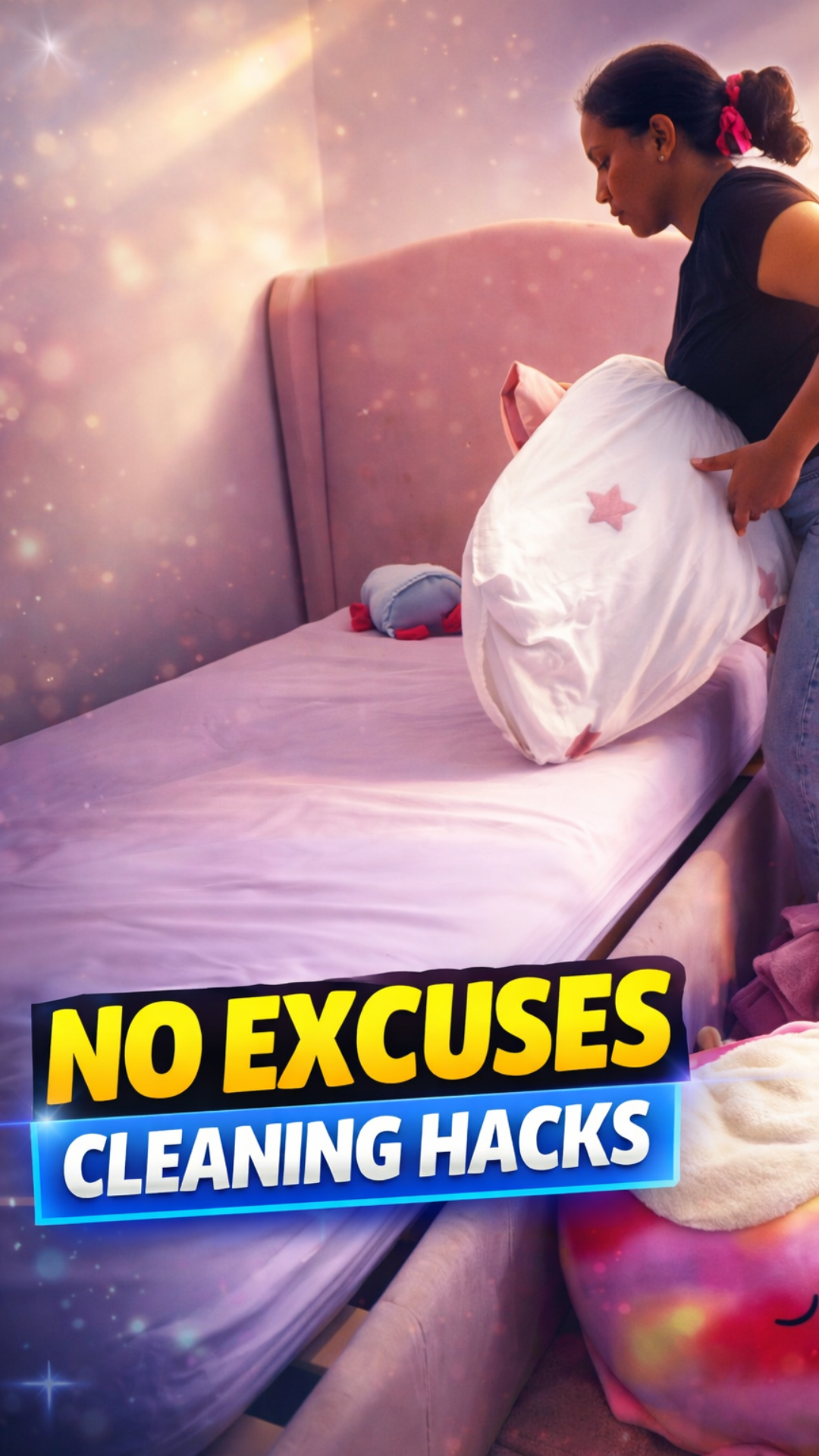 No excuses cleaning motivation for busy homes