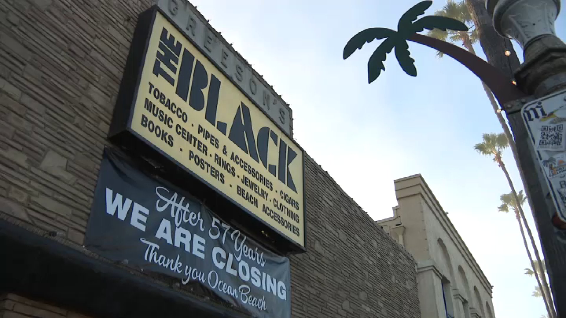 End of an era: The Black Smoke Shop prepares to close in Ocean Beach