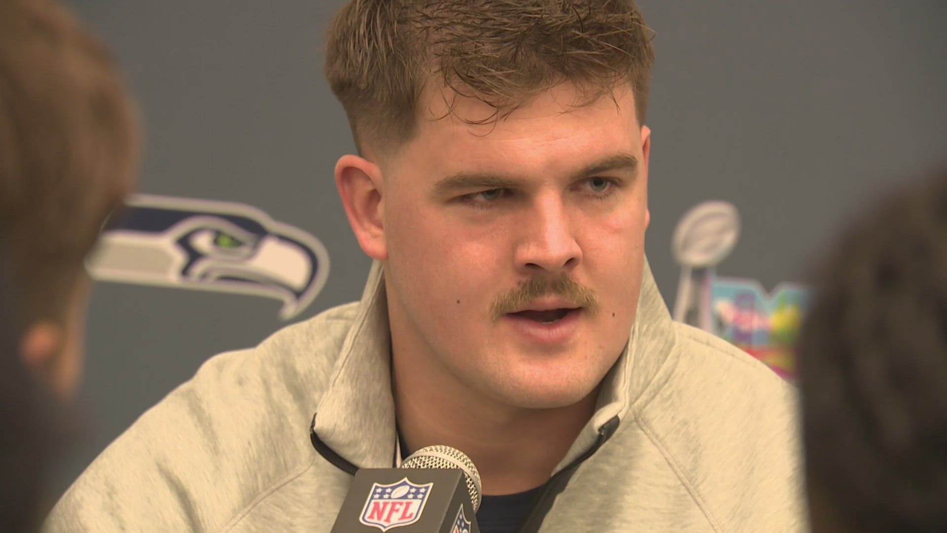 Seahawks' Grey Zabel talks on-field mentality