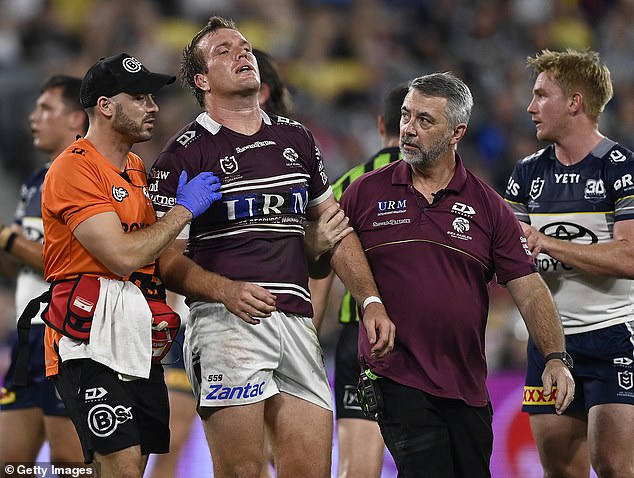 Why footy fan favourite will wear headgear for the first time - 'silly ...