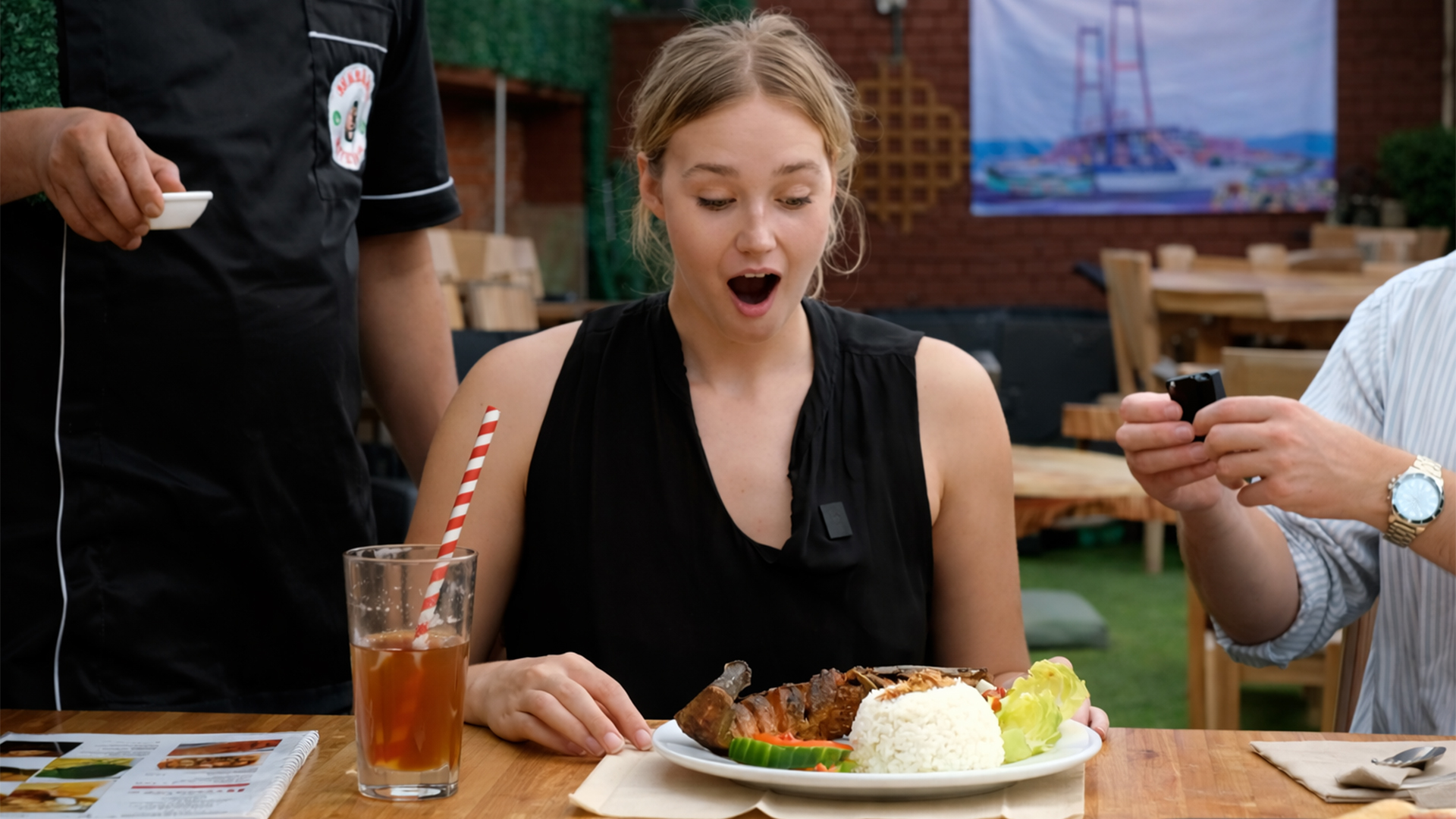 Trying authentic Madura food in London