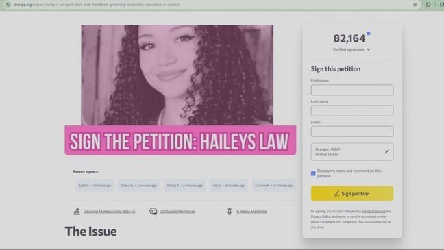 Indiana leaders back "Hailey's Law" after teen's death, seeking to add ...