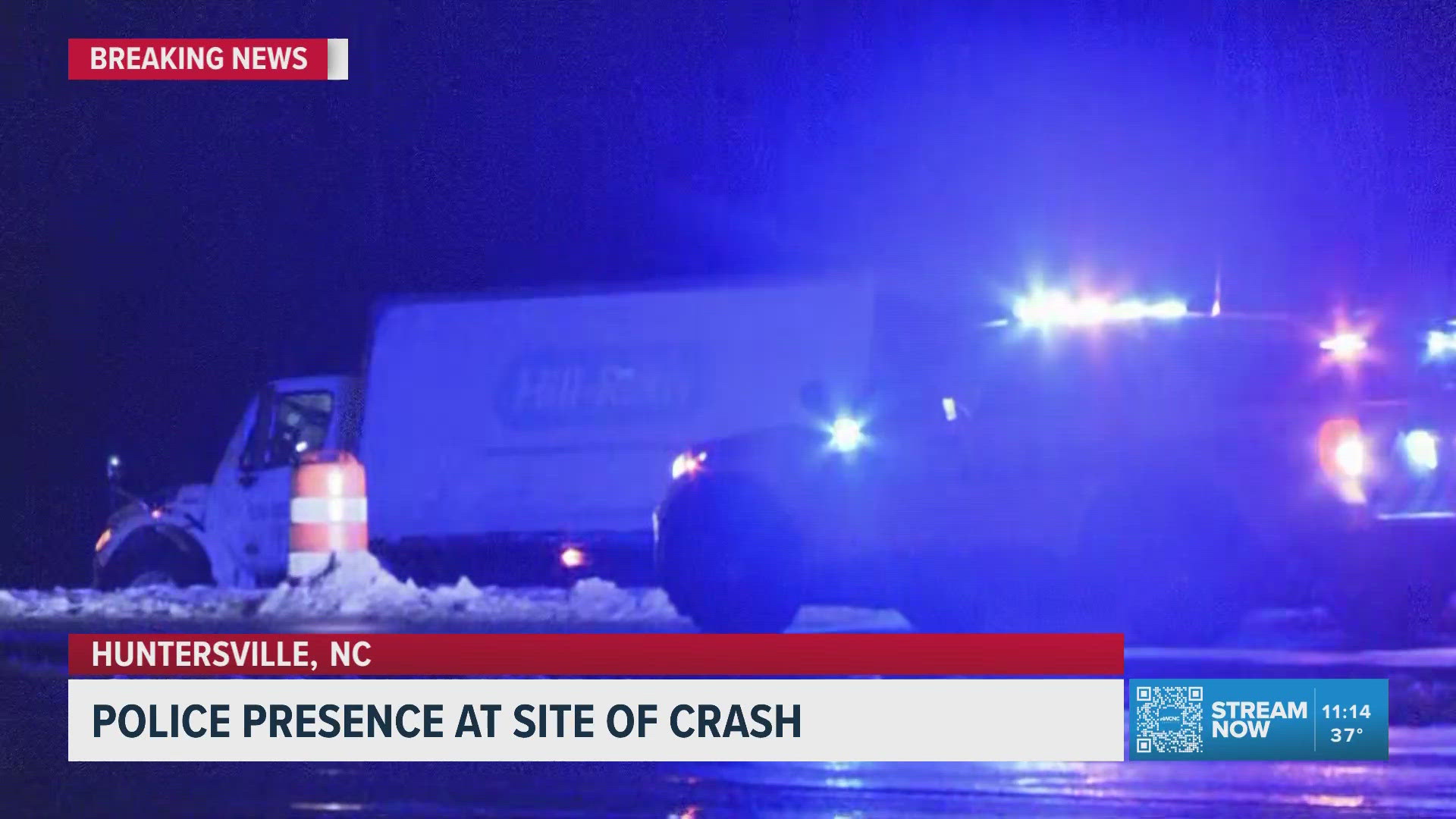 CMPD patrol car involved in crash in Huntersville