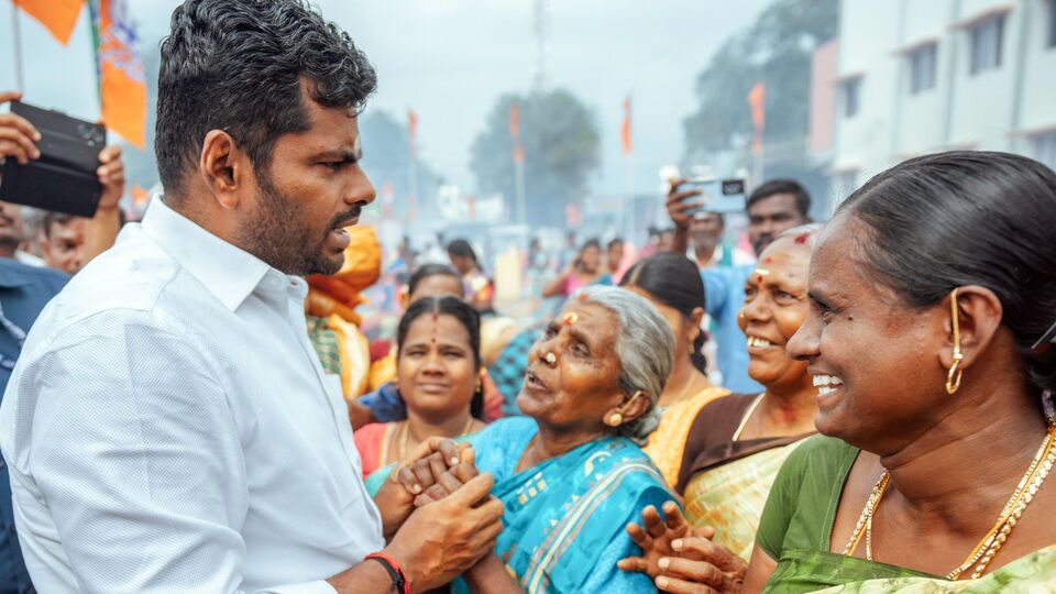Tamil Nadu election: BJP leader Annamalai steps down from party ...