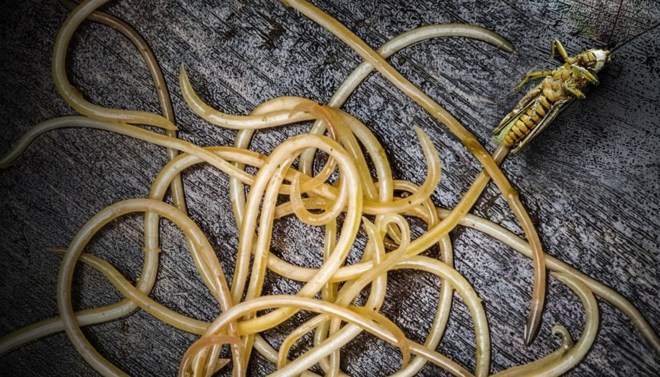 The mystery of hairworm mind control - how a parasite forces death