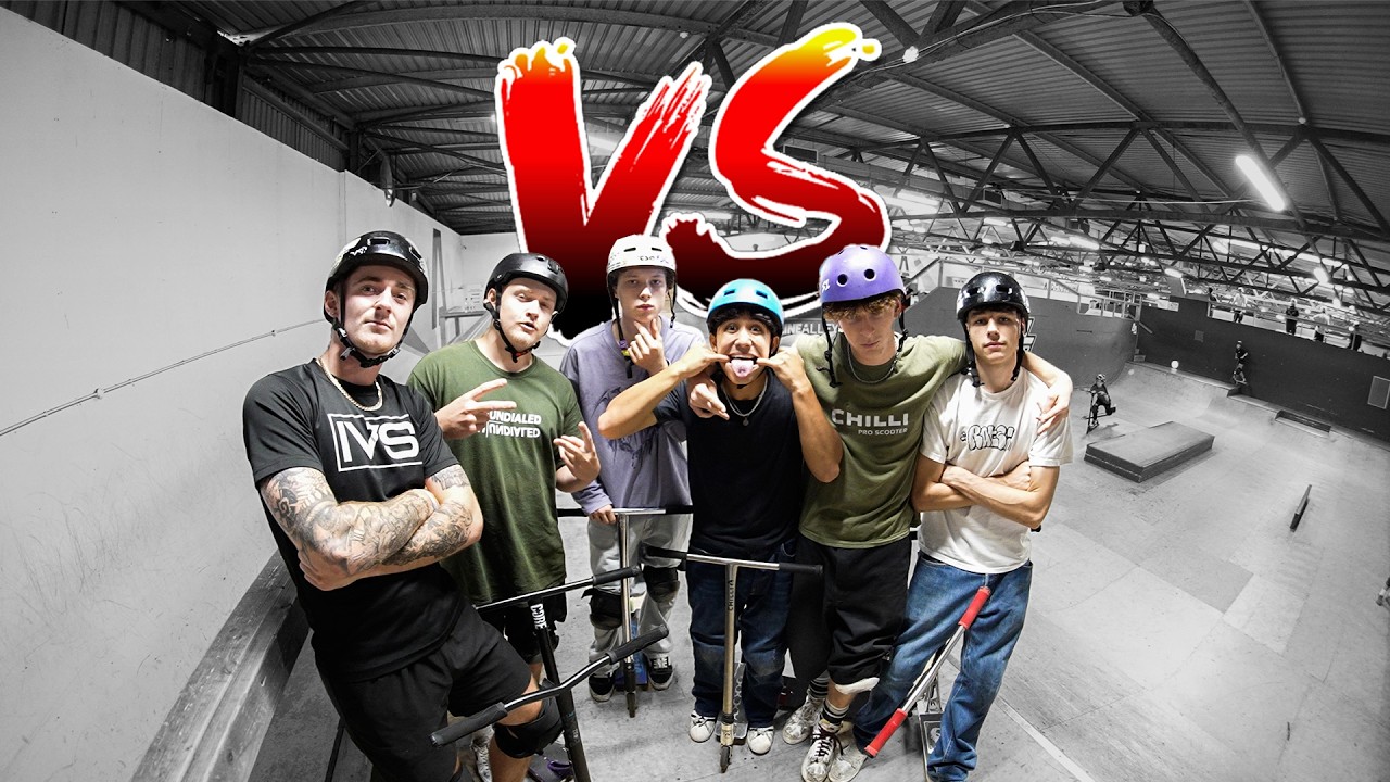 7 Way Mini Park Scoot Game Chaos From Every Angle