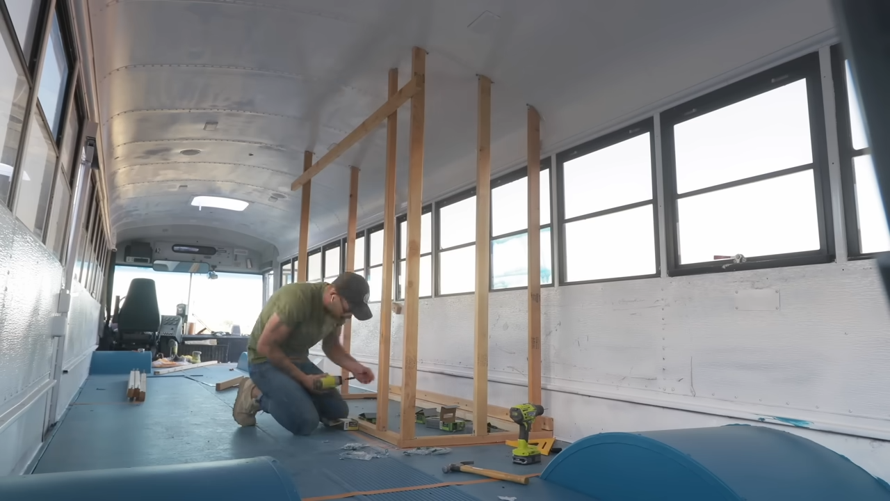 What it actually takes to turn a 35-foot bus into a livable tiny house