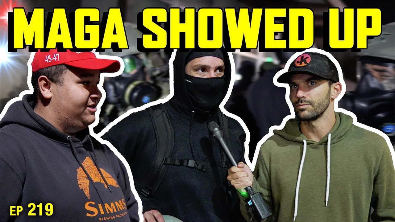 Maybe you should leave this country - MAGA and Antifa explode into ...