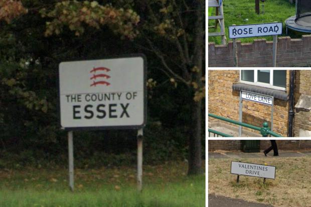 Essex among UK’s top counties with romantic street names - here's the ...
