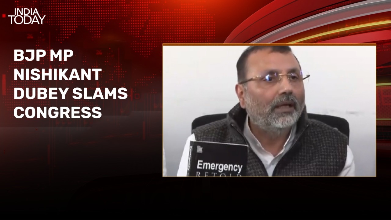 Nishikant Dubey demands discussion on books detailing Congress-era scandals