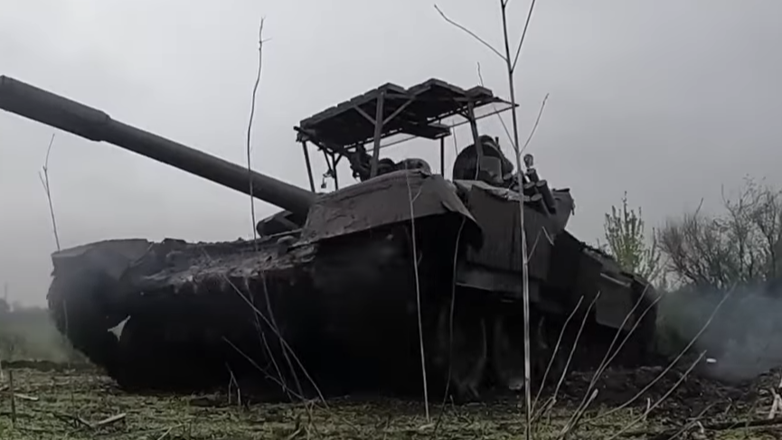 Watch Russian tank get torn apart by Ukrainian drones