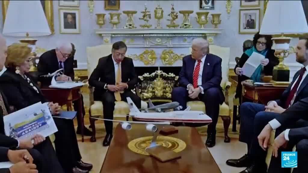 Trump hails talks with 'terrific' Colombian president Petro
